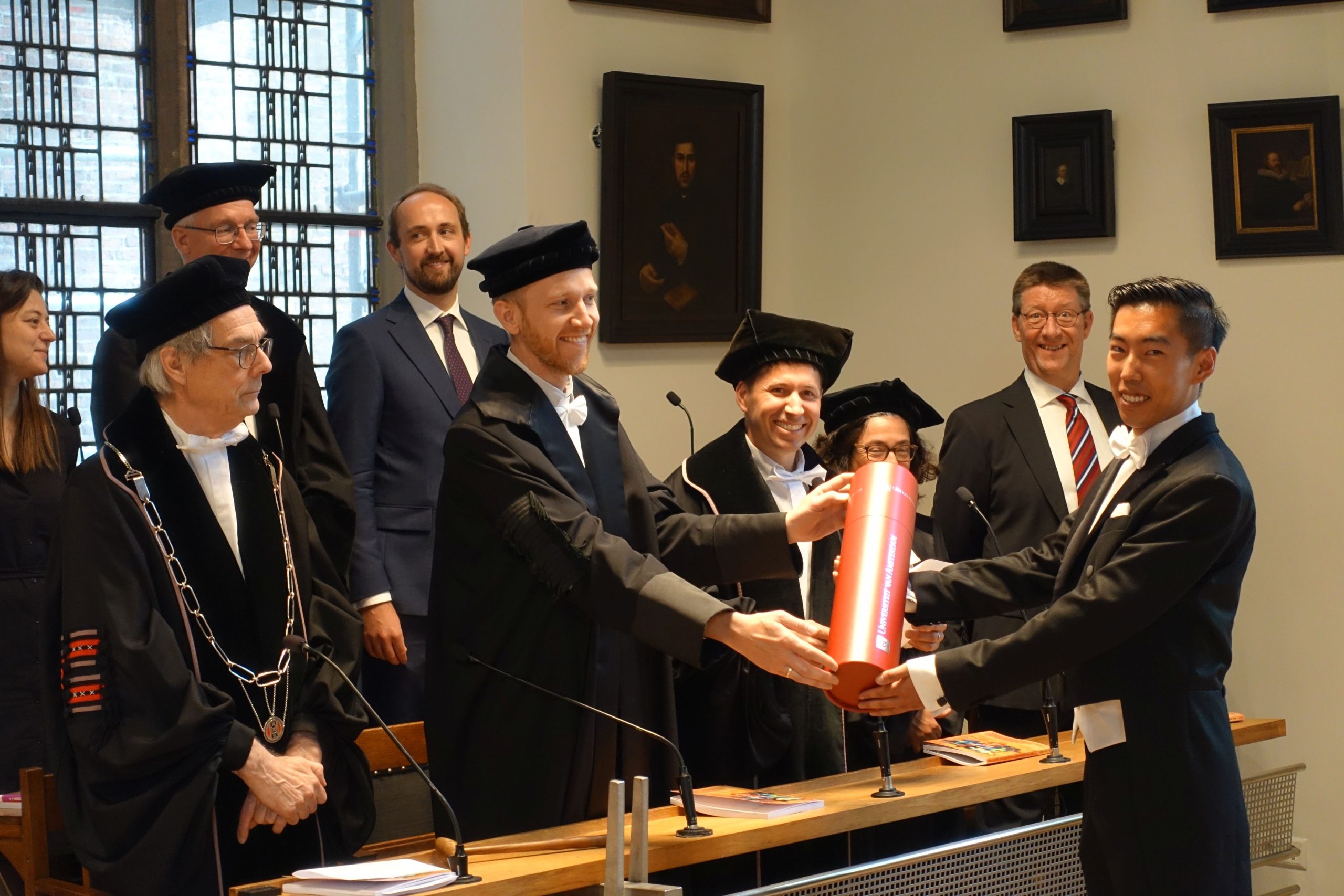 PhD Defense Hongyu Sun - AMOLF